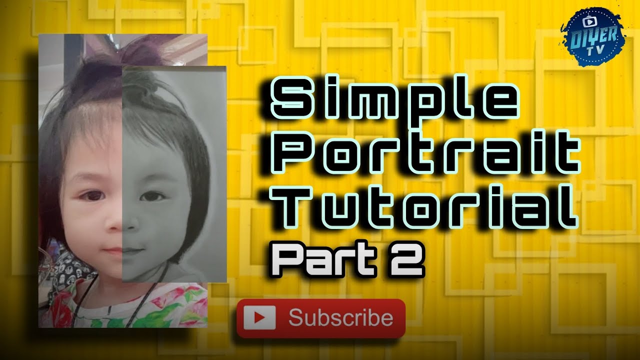 HOW TO DRAW A PORTRAIT TUTORIAL USING GRID LINES YouTube HOW TO DRAW A PORTRAIT TUTORIAL USING GRID LINES YouTube