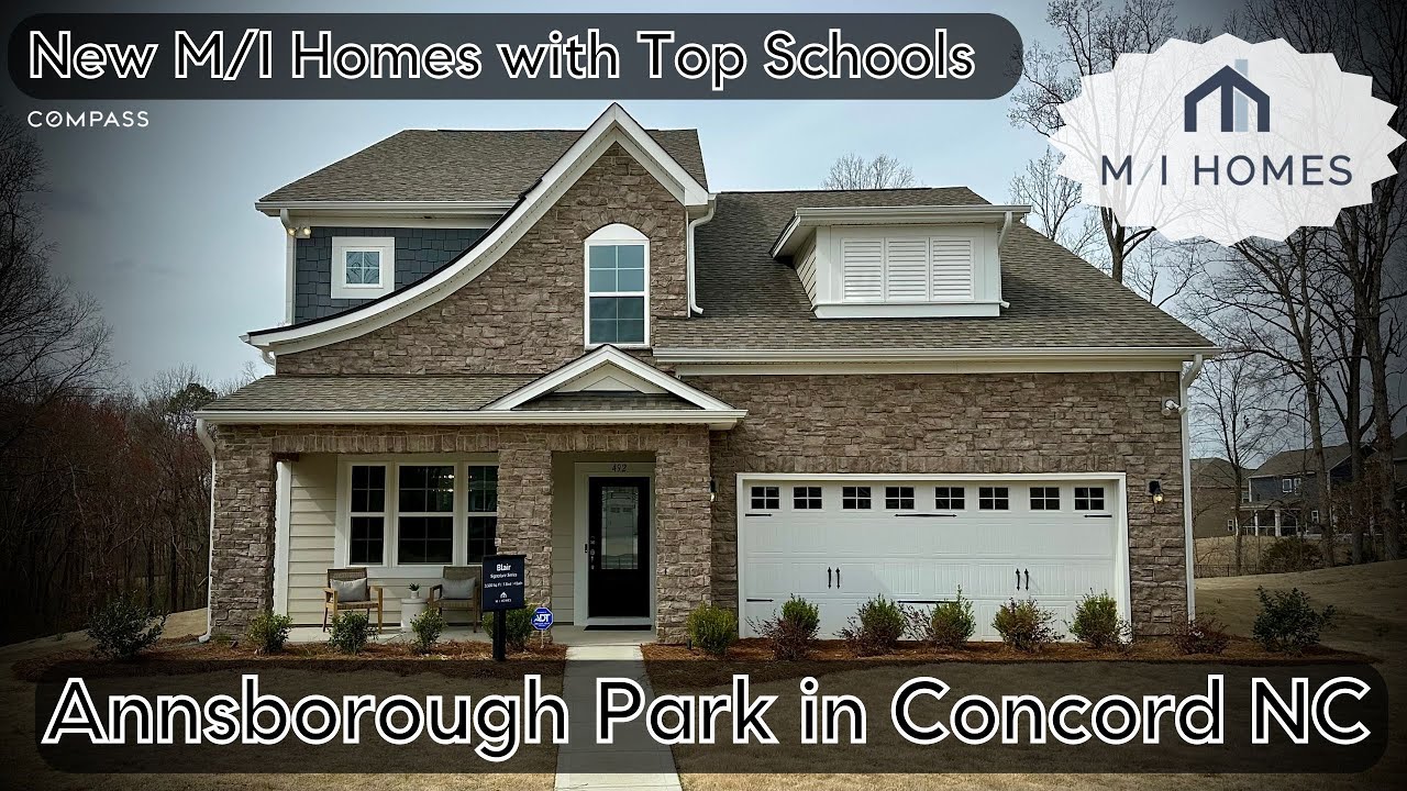 Concord, NC | Annsborough Park by M/I Homes | Blair Model Home Tour ...
