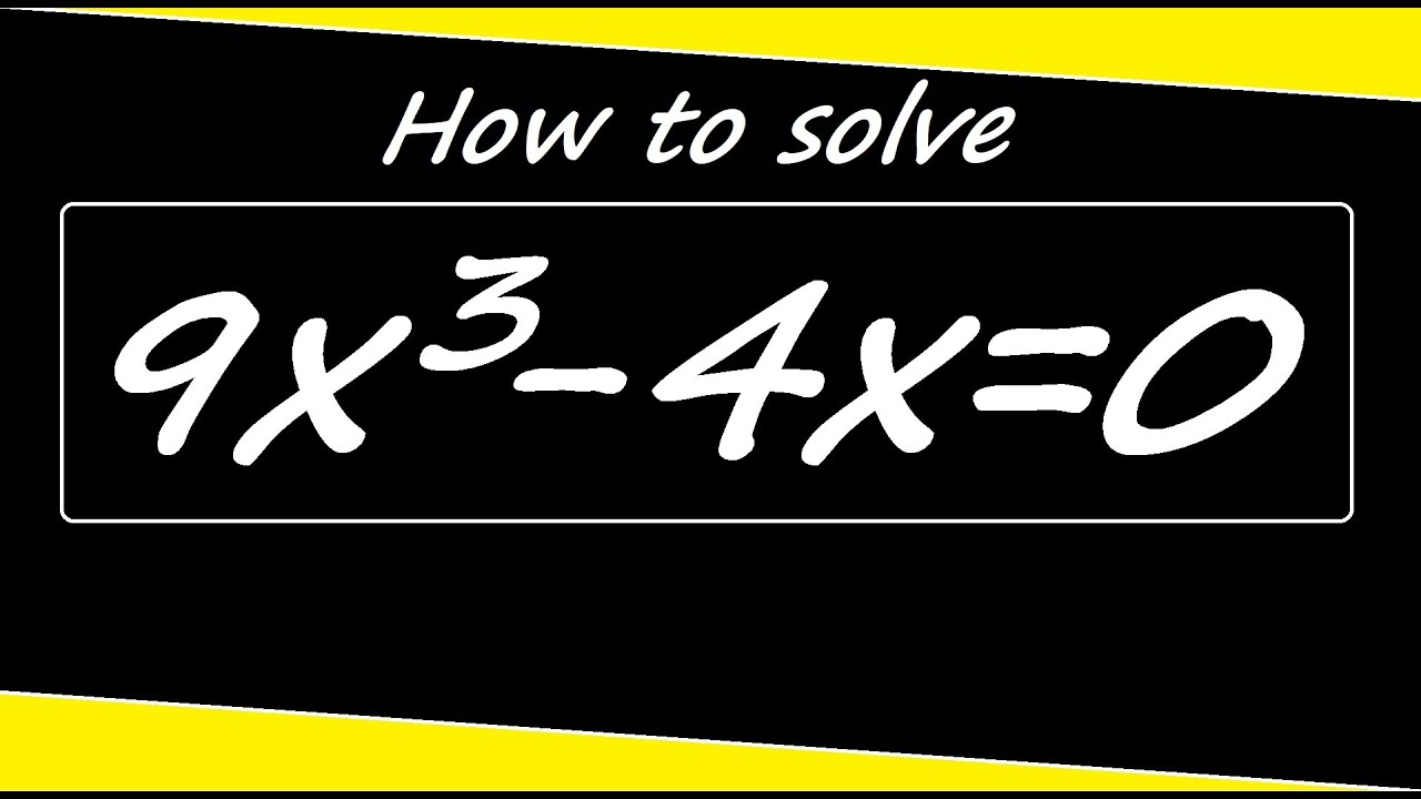 Recall these TWO things to solve this - Mathsomniac - YouTube