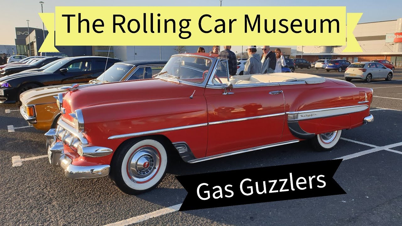 The Rolling Car Museum of Gas Guzzlers - YouTube