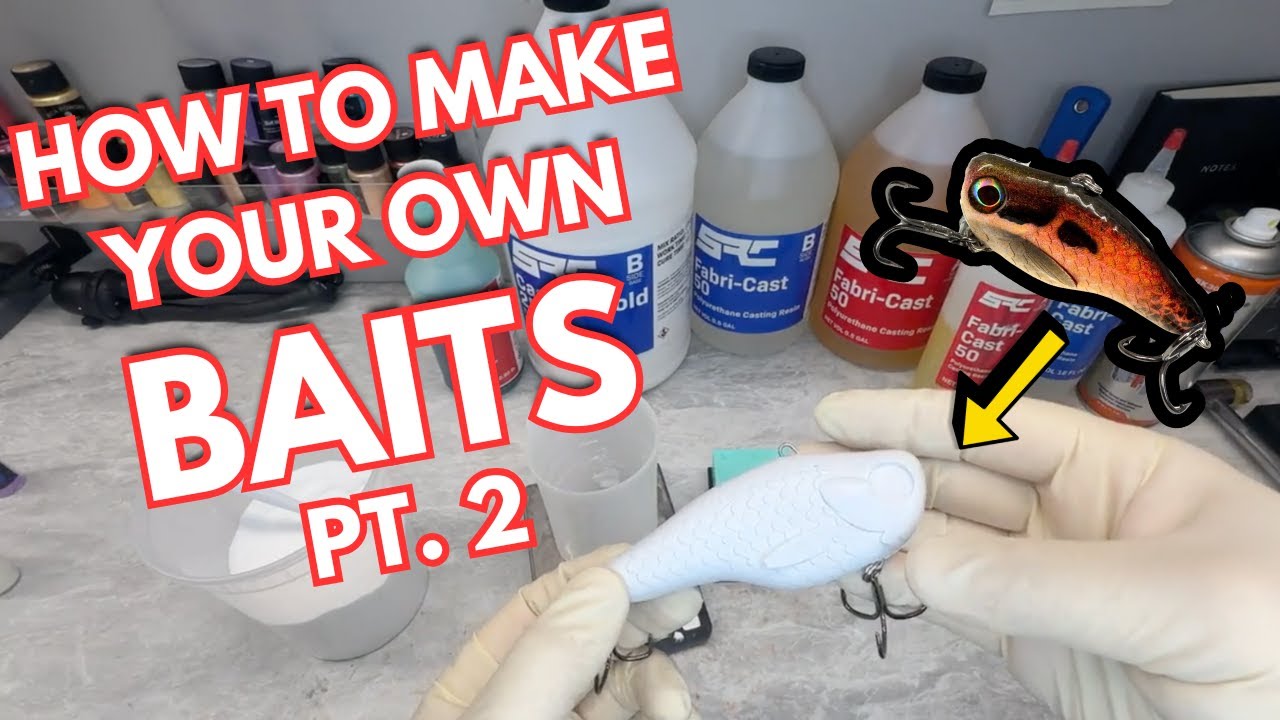 How to Make Hard Plastic Lures for Beginners - DIY Homemade Fishing ...
