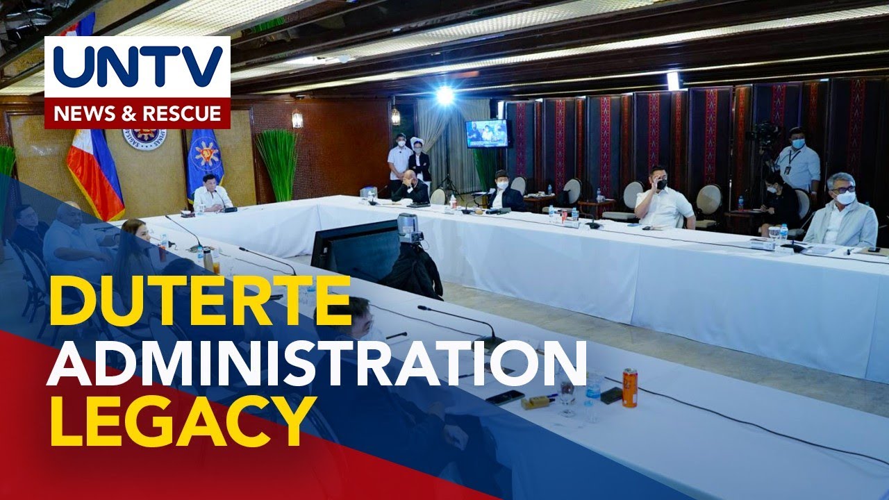 Cabinet clusters ng Duterte administration, iniulat ang accomplishments ...