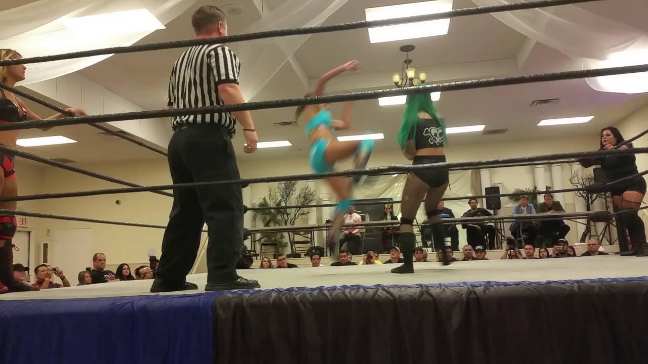 Ruby Raze & Shotzi Blackheart vs SafariReign & Christi Jaymes ...