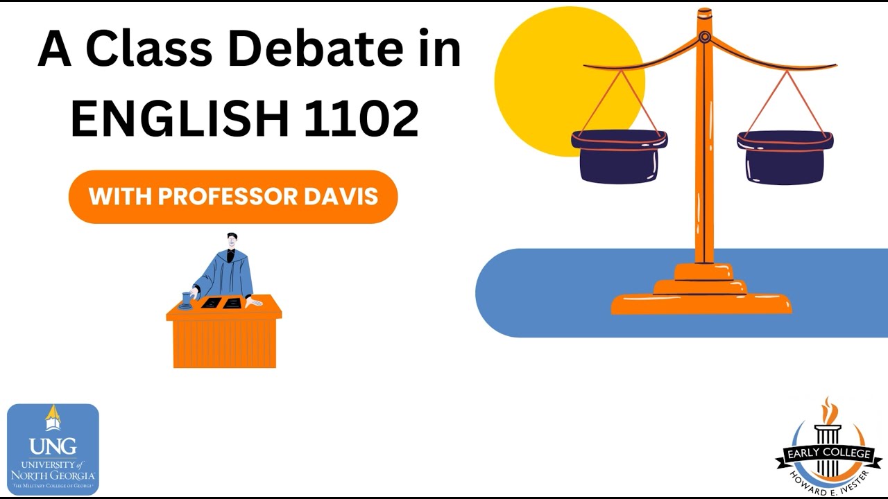 A Class Debate in ENGLISH 1102 with Professor Davis - YouTube