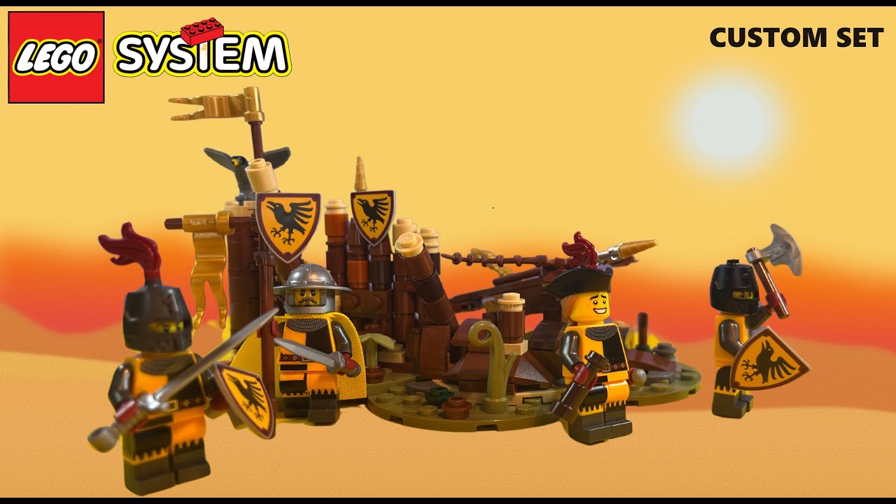 CUSTOM LEGO RAVEN KNIGHTS BATTLE PACK SET - YouTube