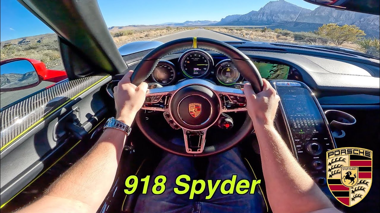Porsche 918 Spyder POV Drive Review! *0-60mph 2.2s!!* - YouTube