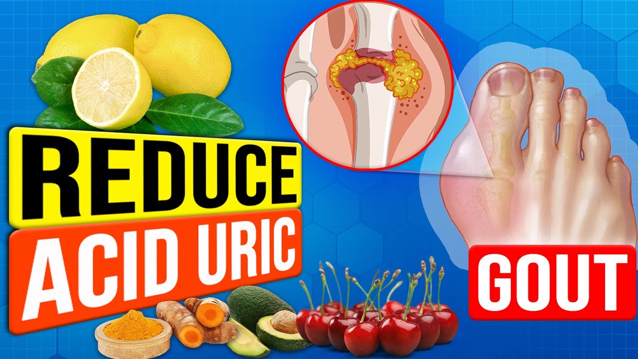13 Best foods that lower uric acid levels naturally - YouTube