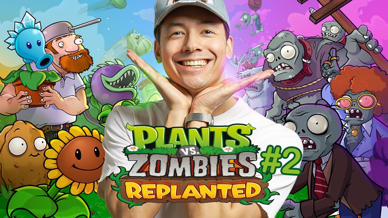 UNE DÉFENSE À TOUTE ÉPREUVE ! PLANT VS ZOMBIES: REPLANTED #2 - YouTube
