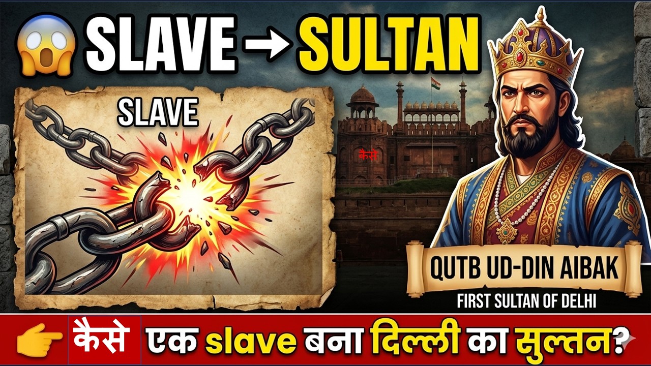 Slave Dynasty Explained | Mamluk Dynasty | Qutb ud-Din Aibak to Balban ...
