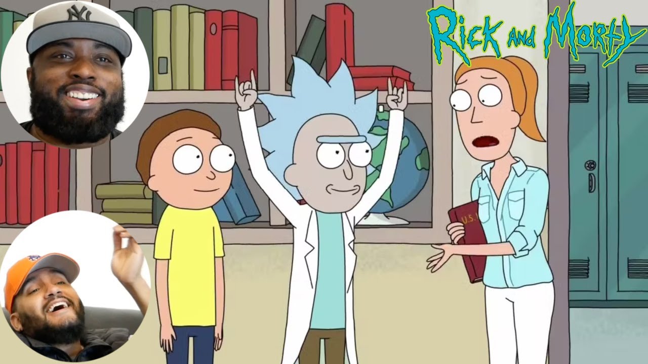 Rick & Morty REACTION - 2x7 "Big Trouble in Little Sanchez" & 2x8 ...