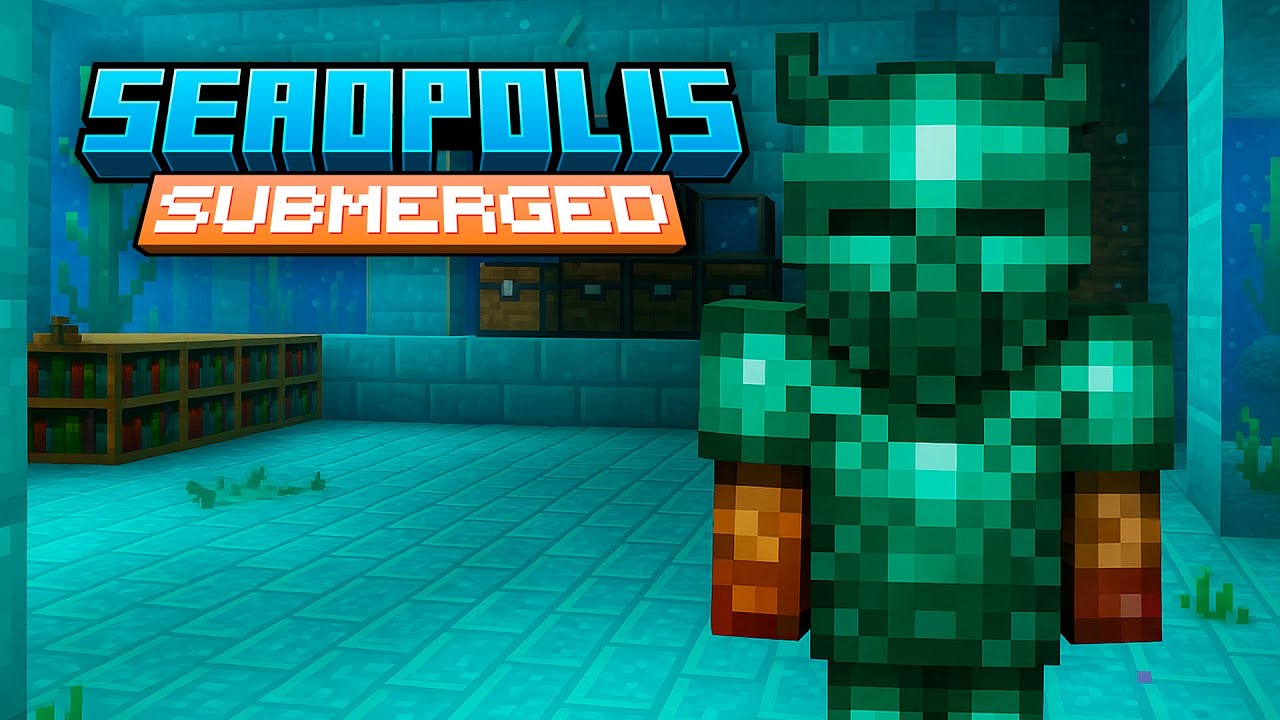SEAOPOLIS SUBMERGED- COMSEGUIMOS A ARMADURA DE NETUNO!!! EP10 - YouTube