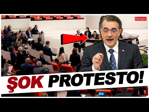 Bakan Dönmez'e Meclis'te şok protesto!
