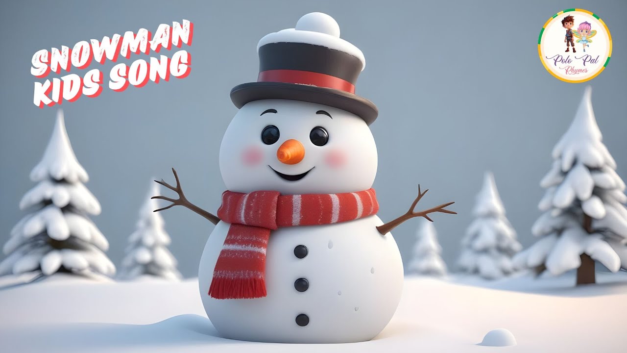 Snowman Kids Songs | Nursery Rhymes | Polo Pal Rhymes #rhymesong # ...