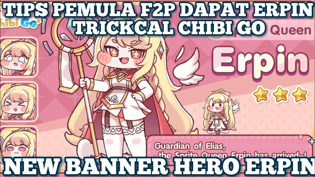 Tips F2P Dapat Erpin Trickcal Chibi Go 2025 ! Tips Terbaru Trickcal ...