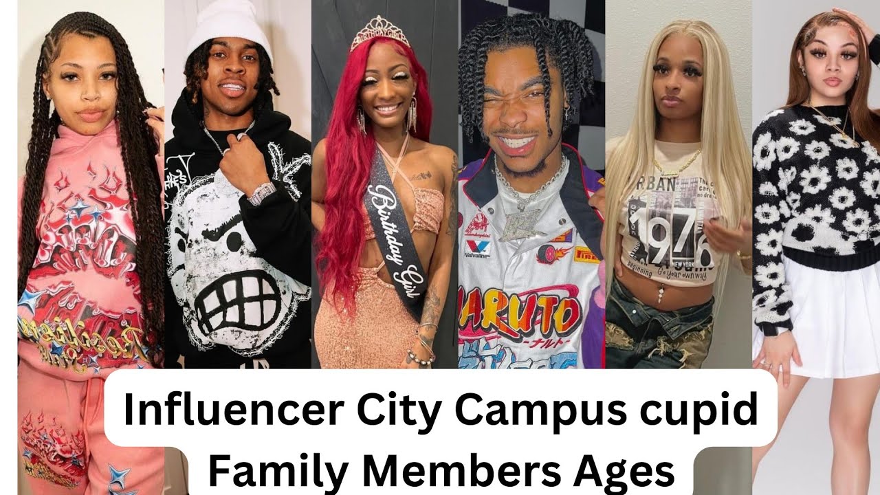 Influencer City Camp Cupid Members Real Name And Ages 2024 - YouTube