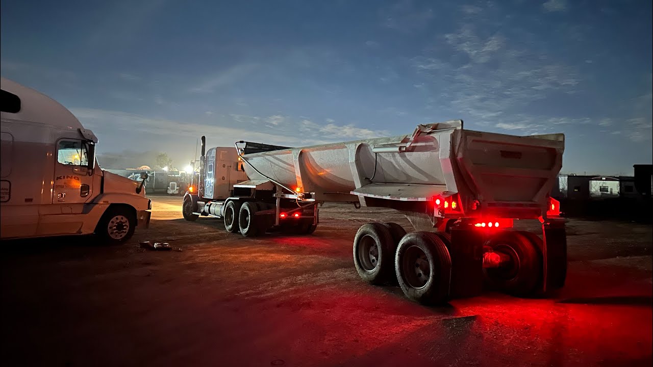 Day In The Life Of A Local End Dump Truck Driver | Ep 2 - YouTube