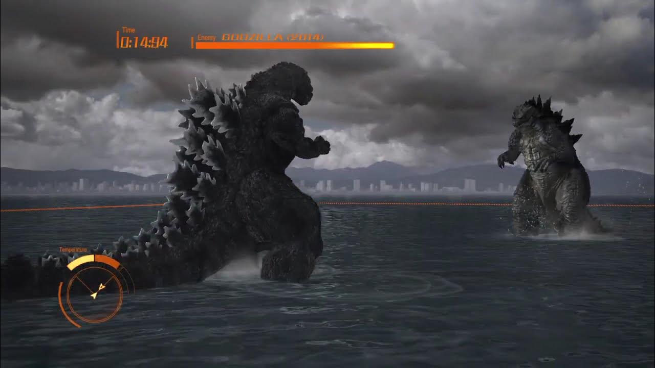 Godzilla vs everyone King of Kaiju mode 2 : GODZILLA PS4 - YouTube