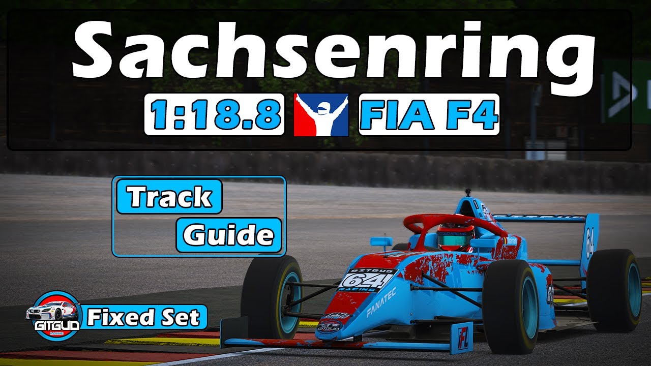 iRacing F4 Sachsenring Track Guide - 1:18.8 - YouTube