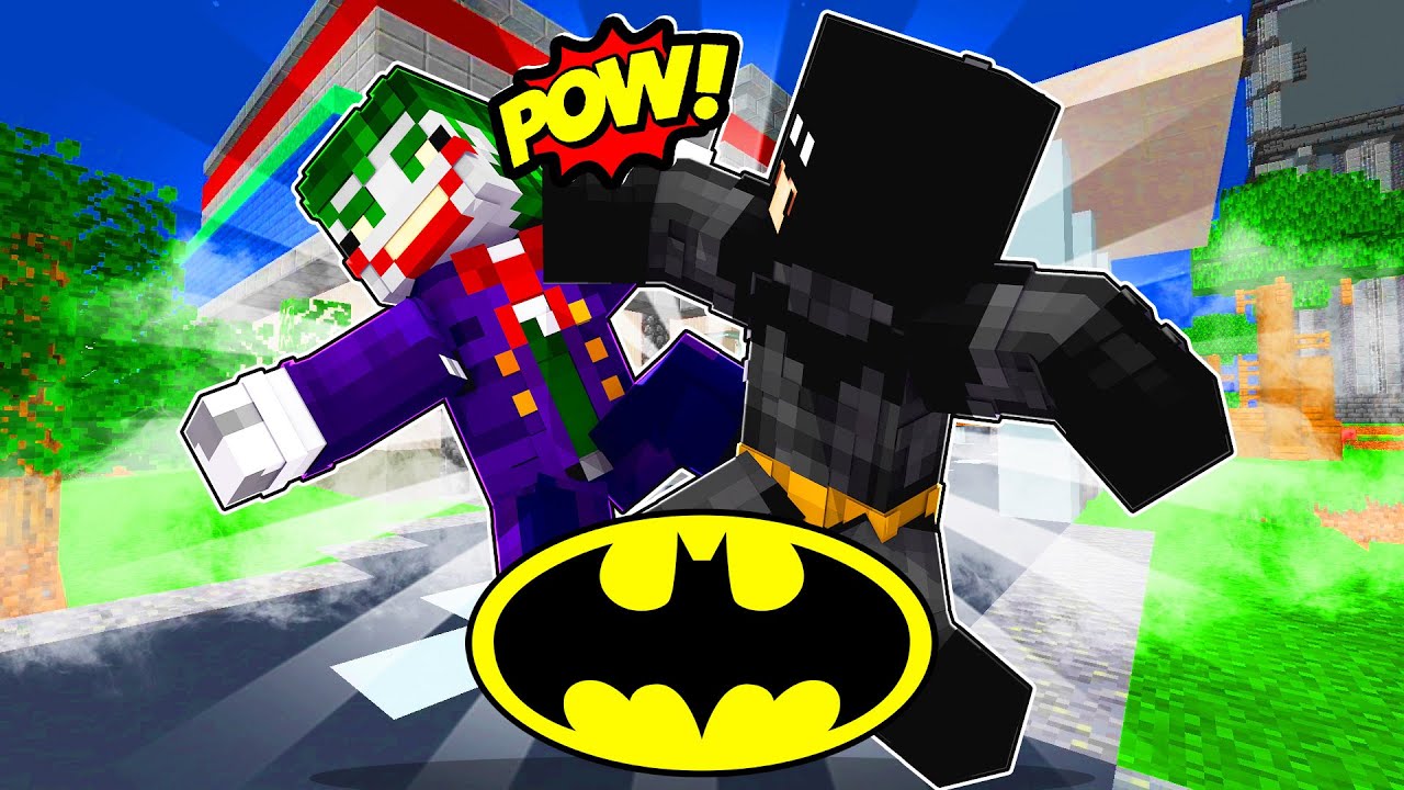 The Joker TRICKS Batman?! [1] | Minecraft Hero-Verse | - YouTube