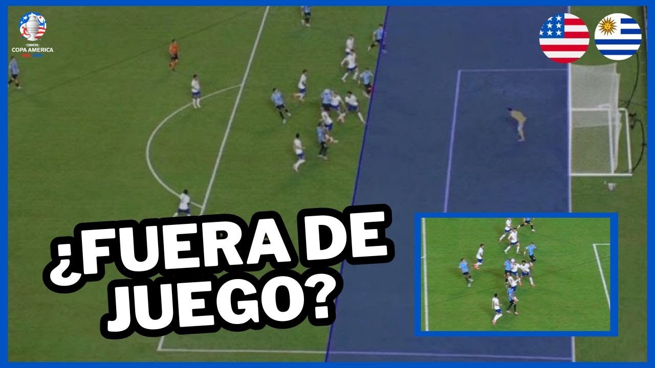 ¿HABÍA OFFSIDE? POLÉMICO GOL DE URUGUAY VS ESTADOS UNIDOS | URUGUAY 1-0 ...