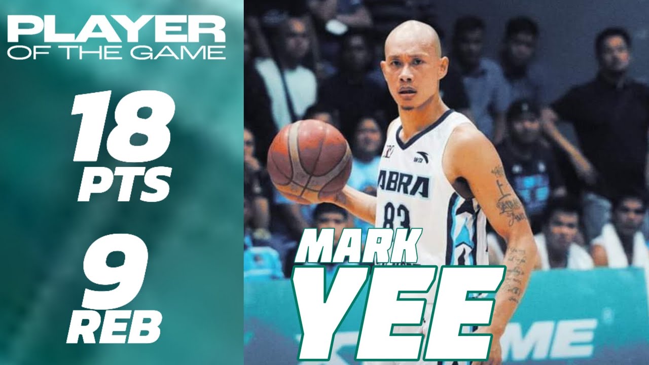 MARK YEE | PLAYER OF THE GAME, 18 PTS 9 REB vs. QUEZON CITY | MPBL ...