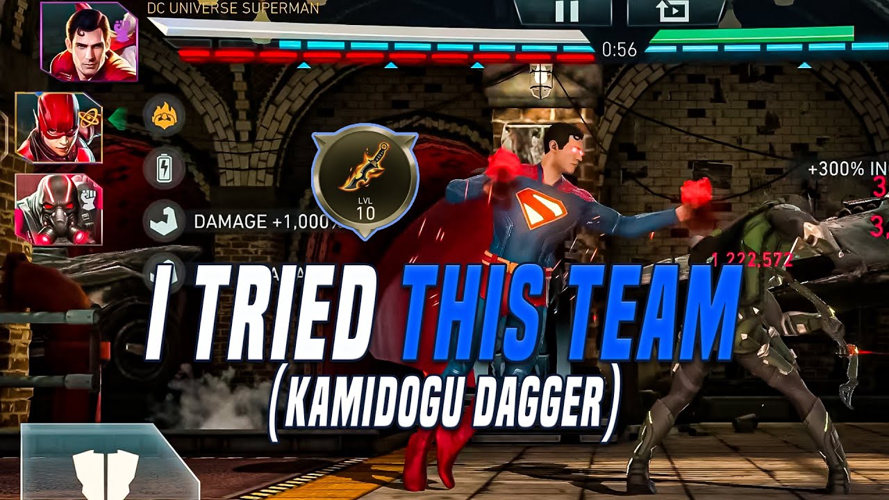 DCU Superman (Kamidogu), Flash, Silver Bane: Solo Raids! Injustice 2 Mobile - YouTube