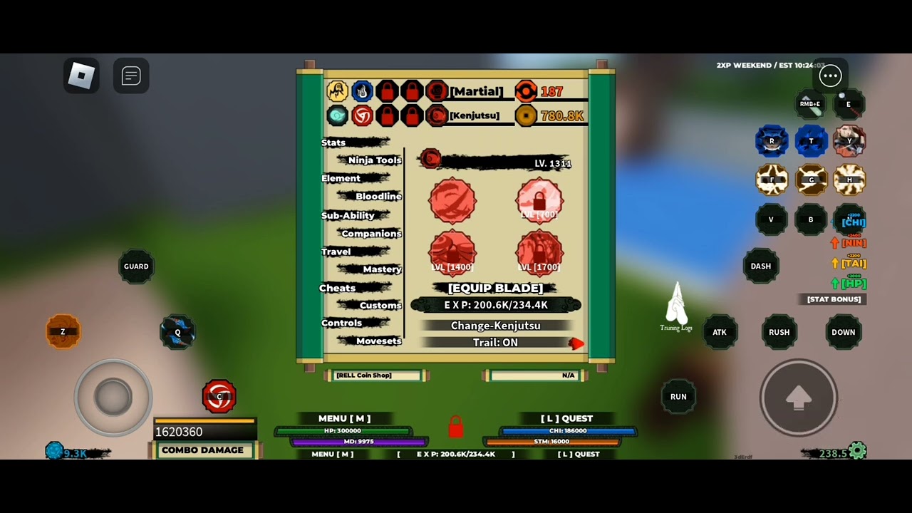 I can't picked up the bloodline scroll? | Shindo Life 2 - YouTube
