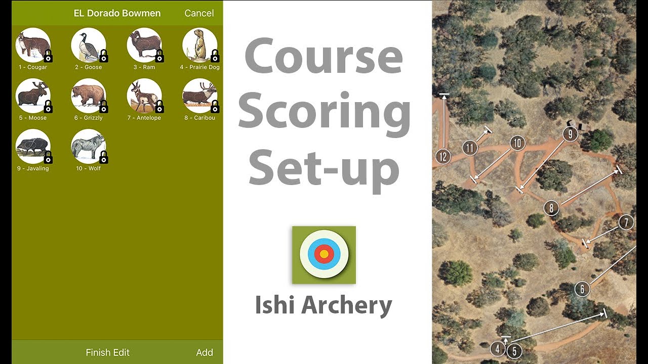 Archery Course Scoring Set-Up - YouTube