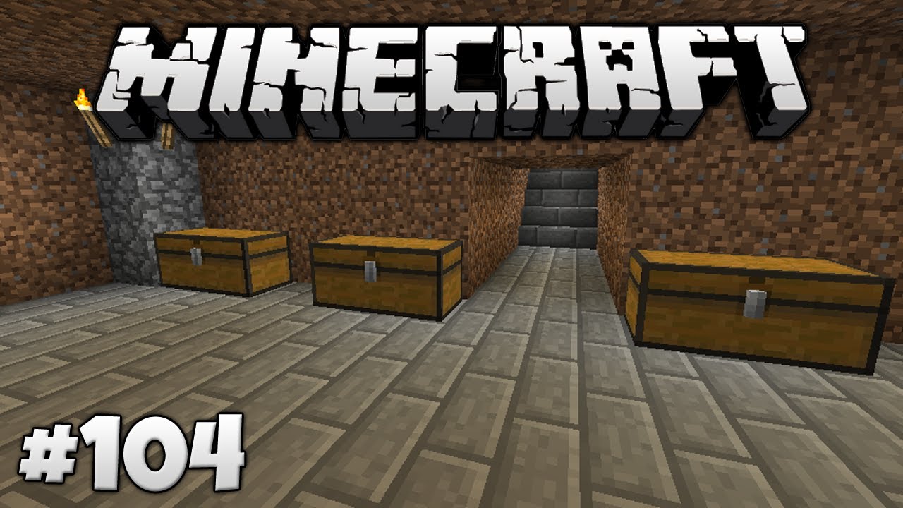 Digging A Store Room! || Survival In Minecraft (1.4.2) #104 - YouTube