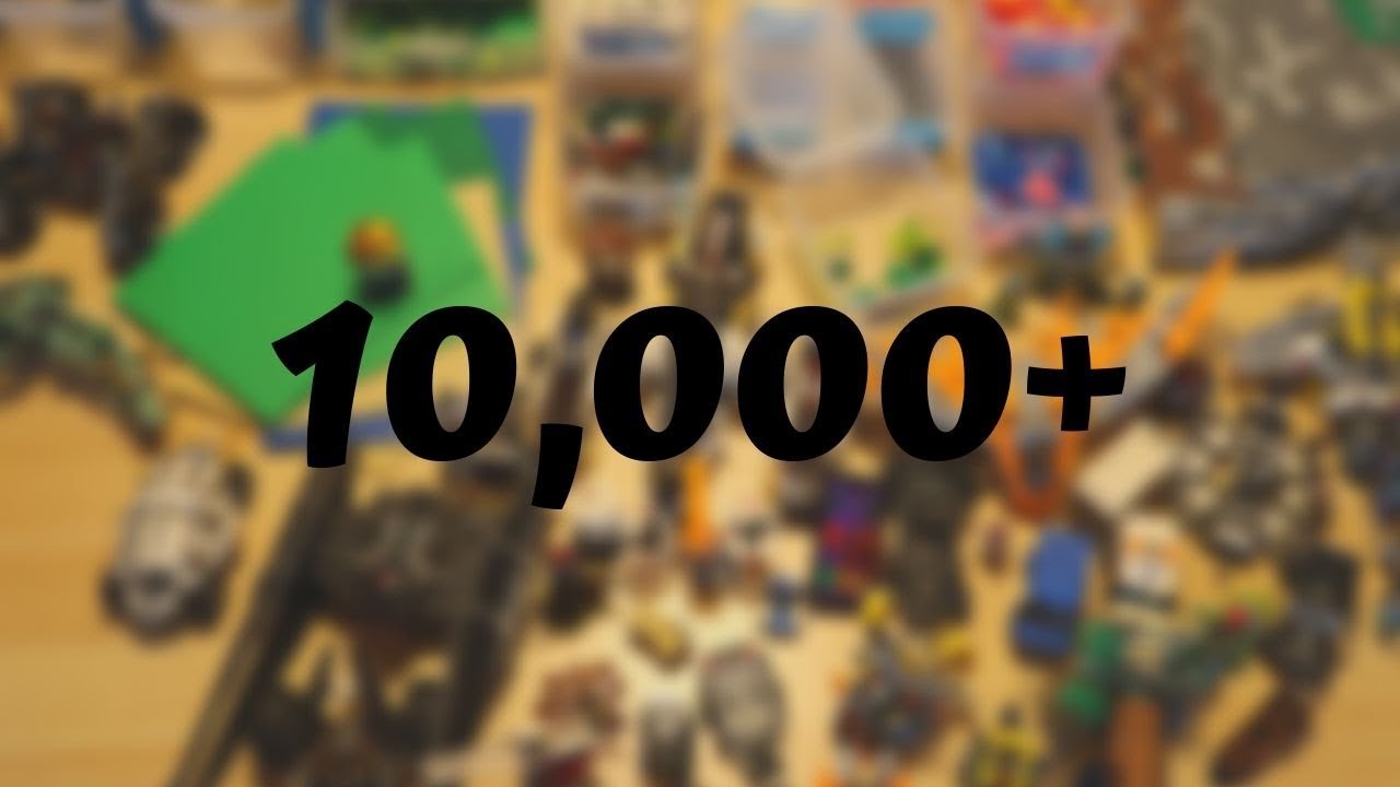 What 10,000 LEGO Bricks Looks Like! - YouTube