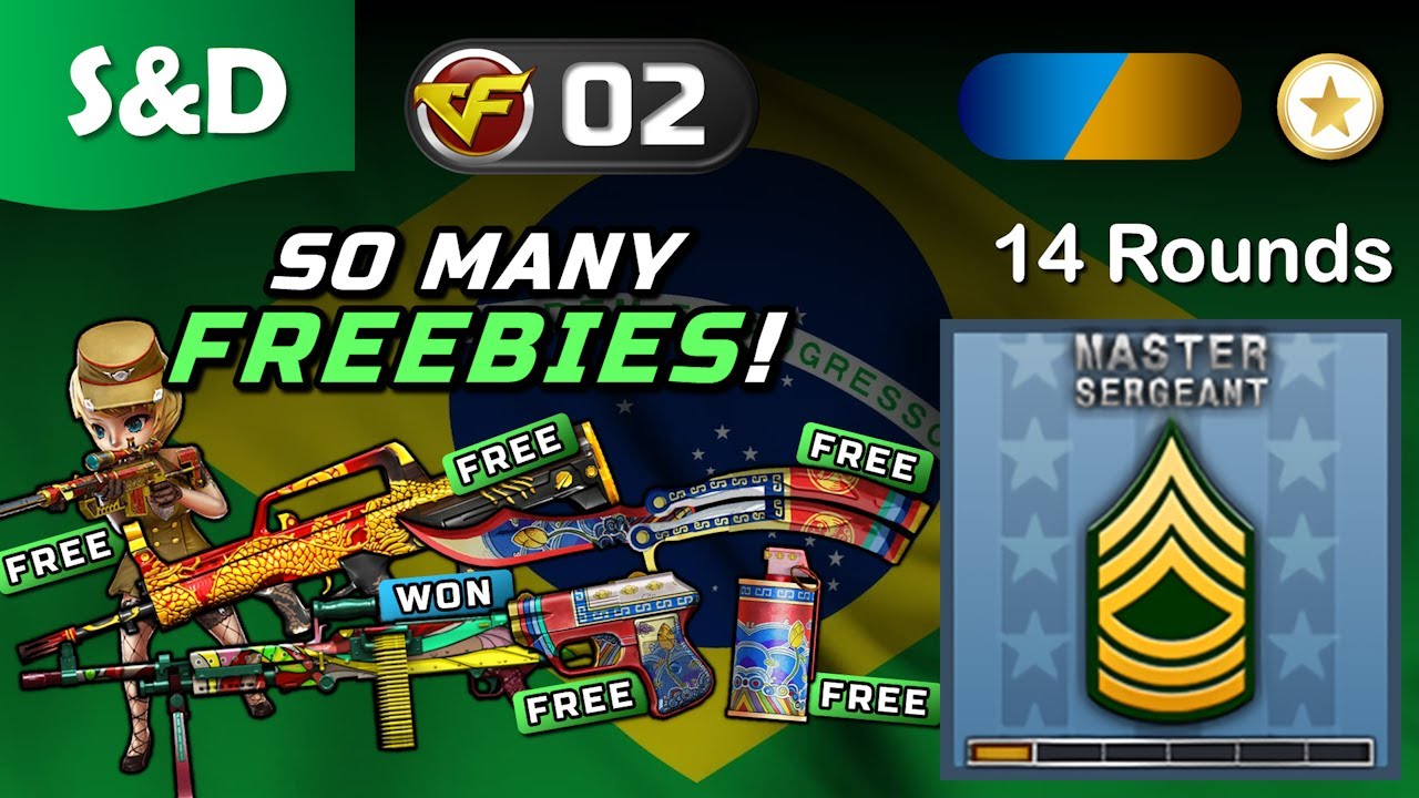 PRIZES, FREEBIES & LOTS OF ACTION! | Let's Play - CrossFire BR ...