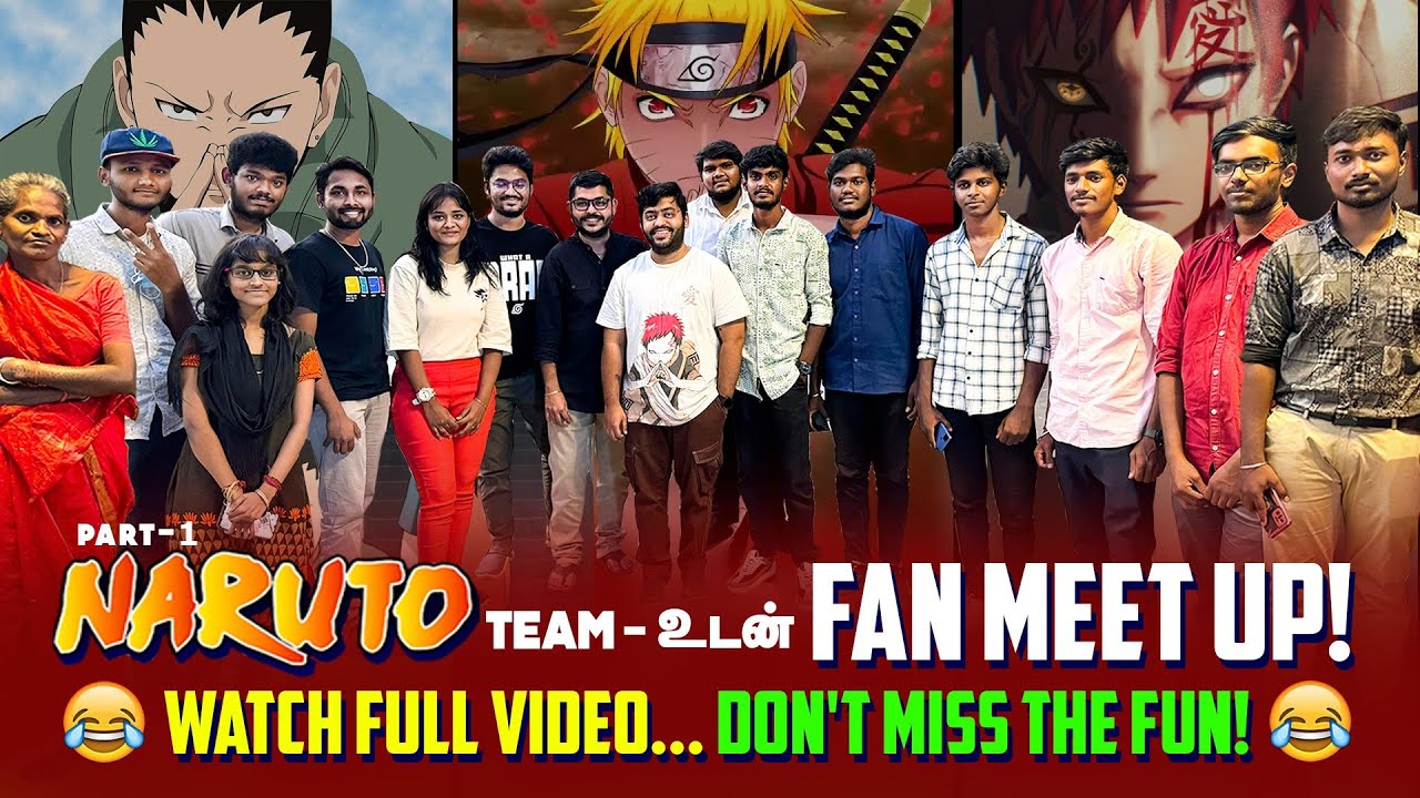 Naruto team fans meet up | part-1 - YouTube