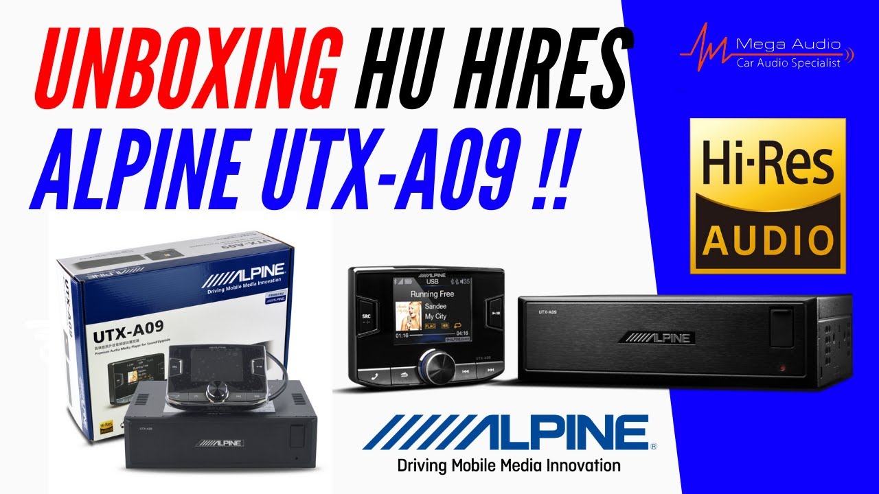UNBOXING & SOUND TEST PRODUK TERBARU + TERCANGGIH DARI ALPINE I HU ...