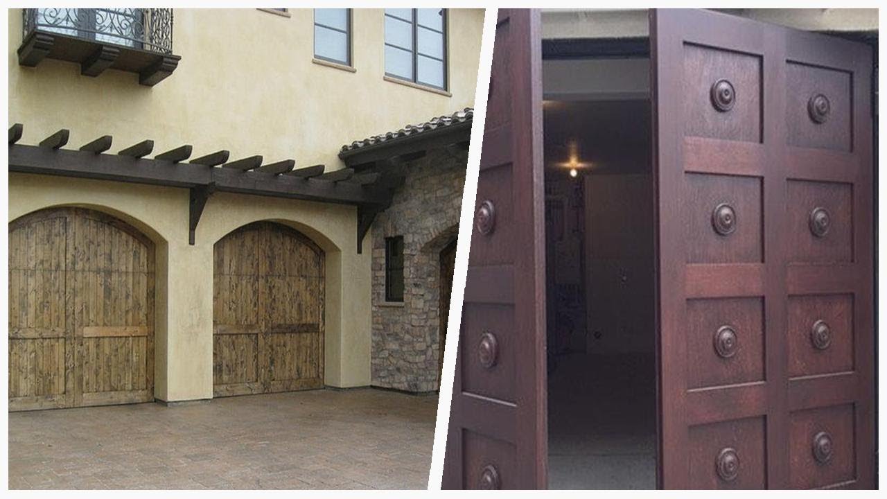 75 Mediterranean One-car Garage Design Ideas You'll Love - YouTube