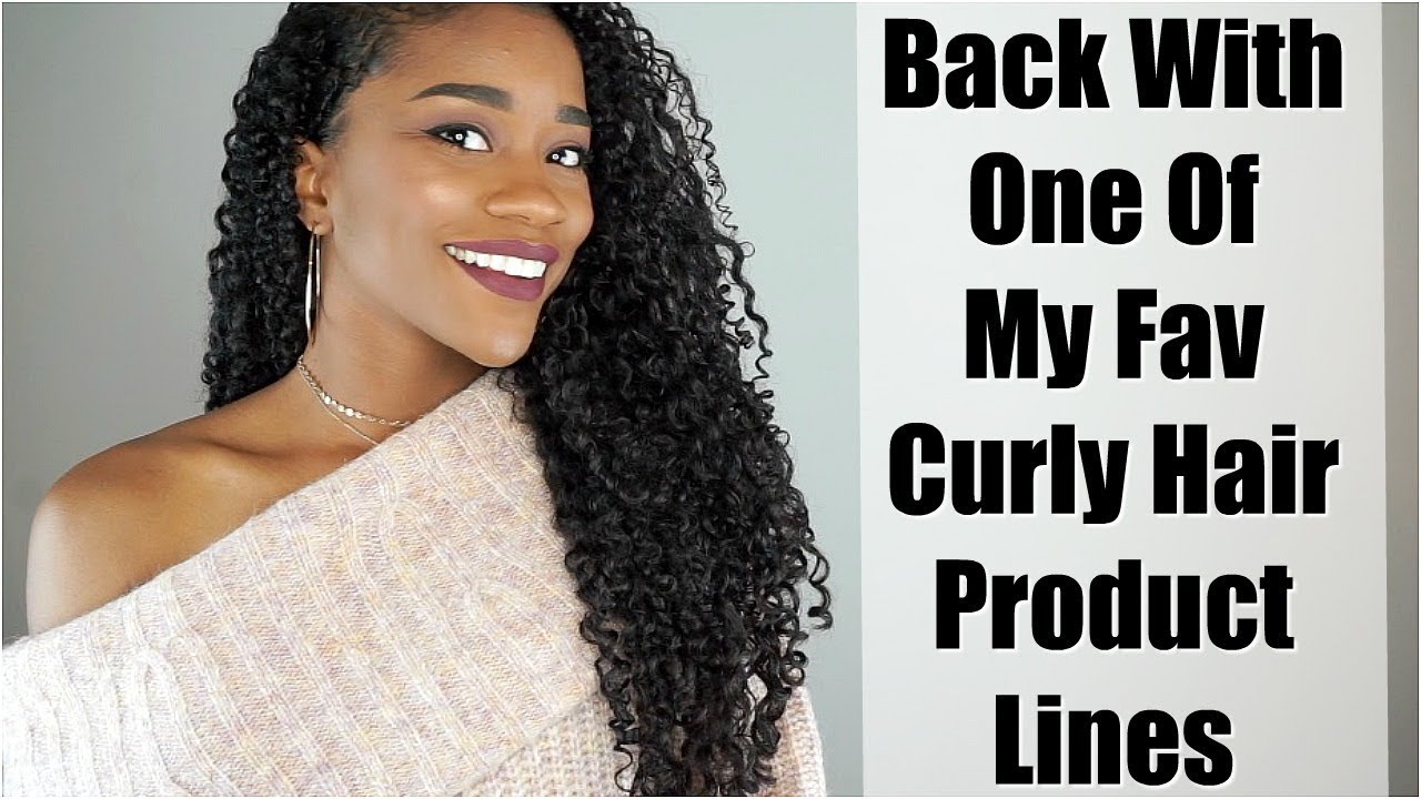 Watch Me Define My Curls With One Of My Favorite Curly Hair Product ...
