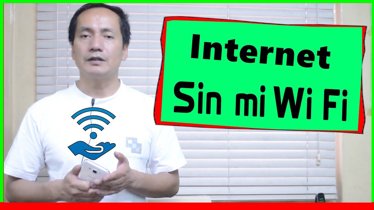 😲 Cómo Conectarse a Internet sin mi Wi Fi | Somos Android - YouTube