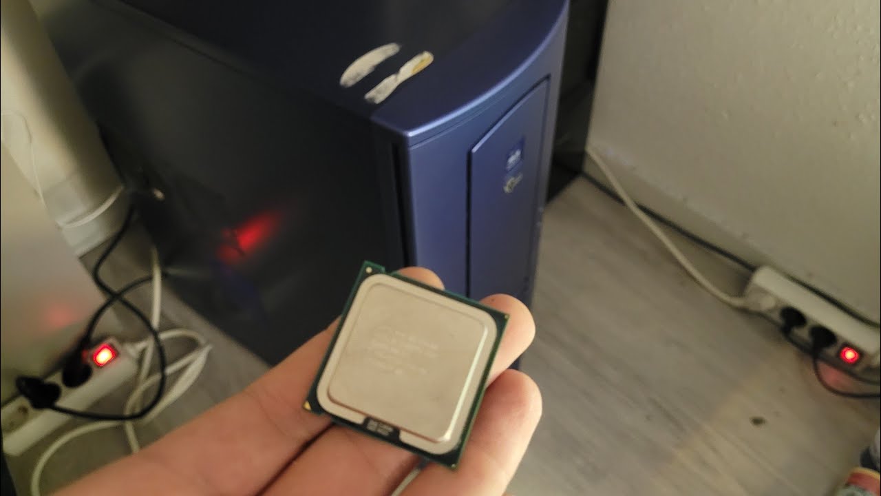CPU Upgrade "Der 2007 PC" #1 Core2 Duo E7400 - YouTube