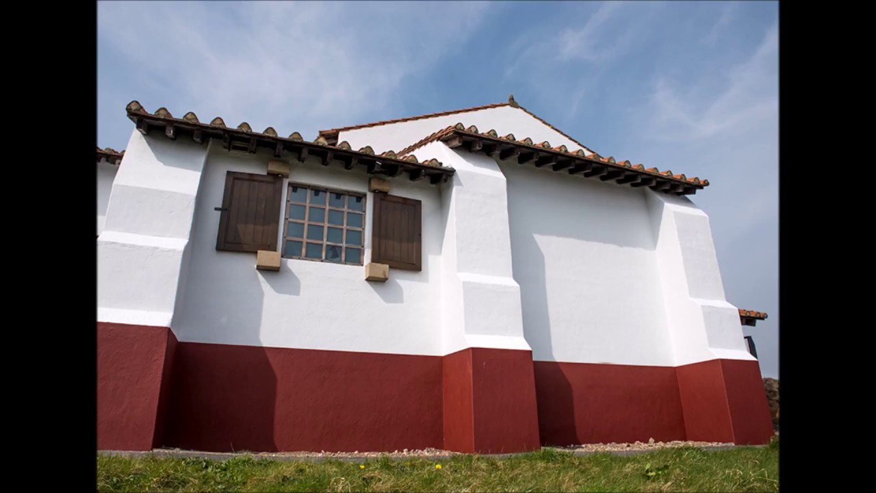 Painting the Roman Bath House, Segedunum Roman Fort,Wallsend - YouTube