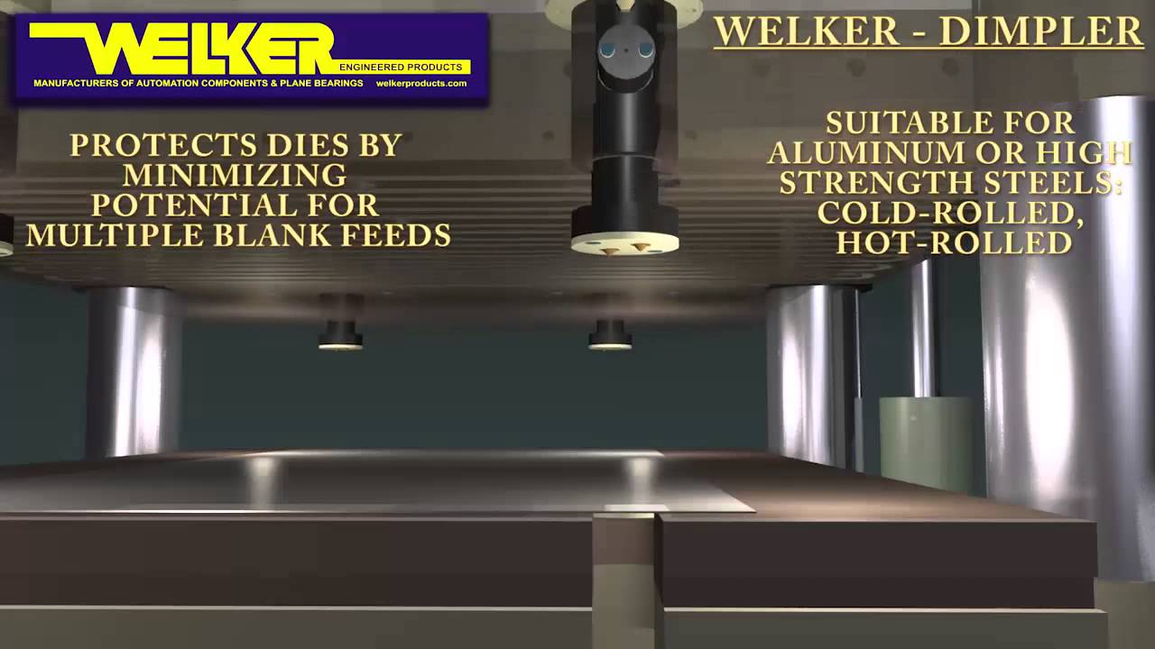 Welker Auto-Indexing Dimpler - YouTube