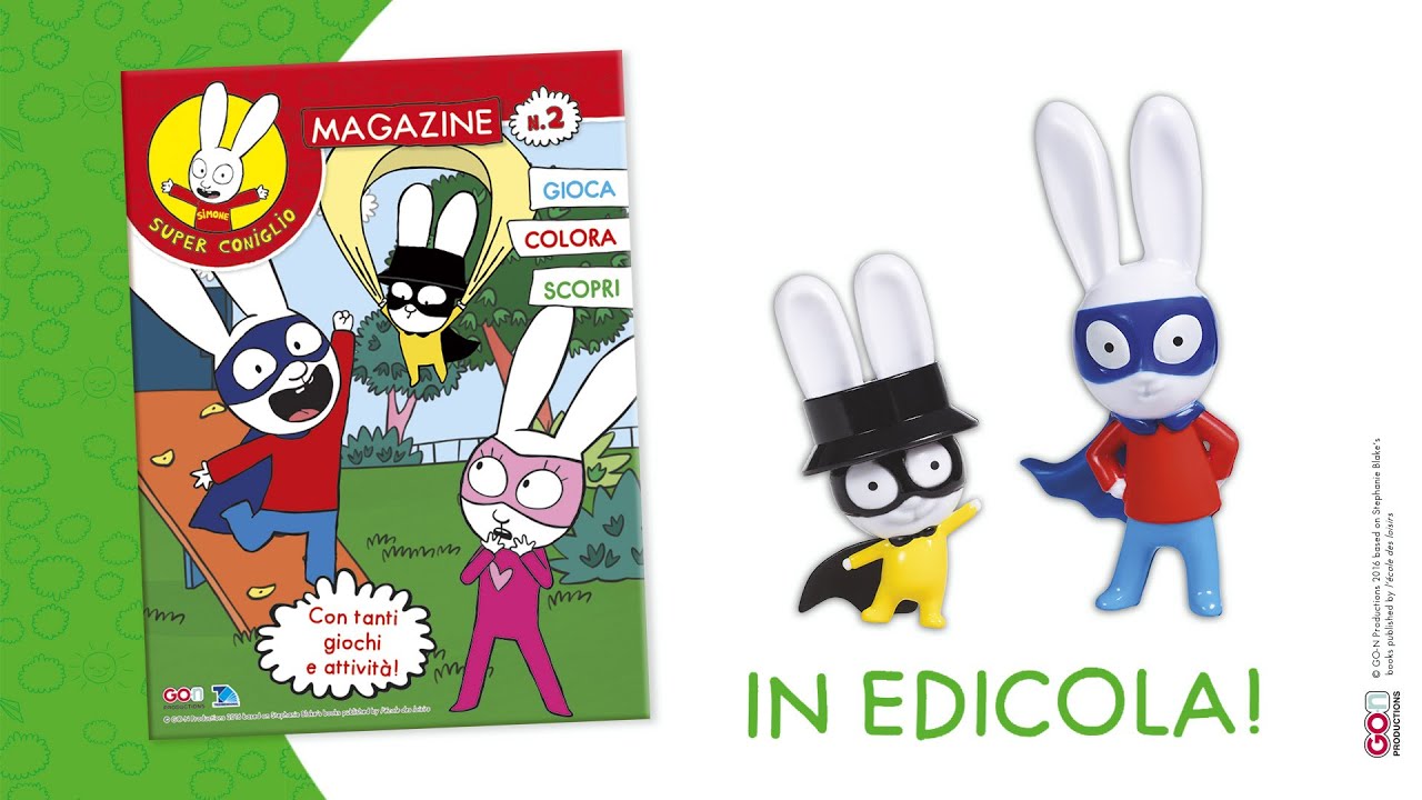 Simone Super Coniglio *Il magazine ufficiale con i personaggi di Simone ...