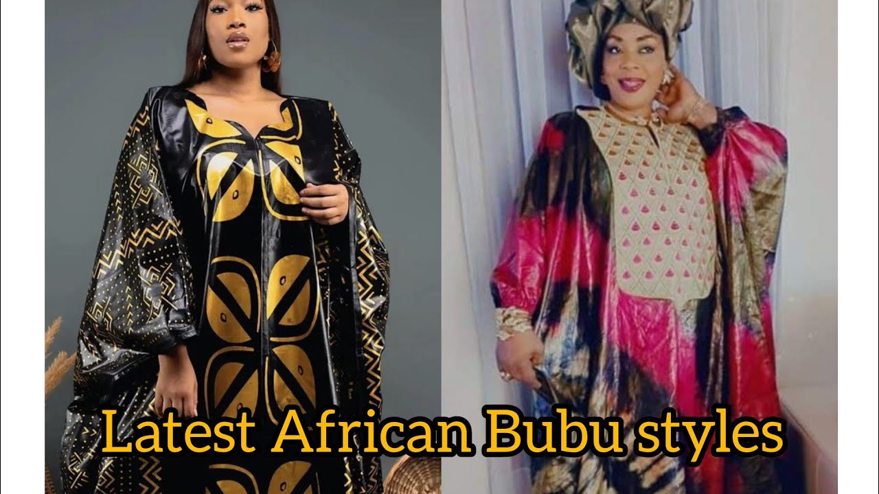 Latest Bubu Styles for Ladies /African Bubu collections / Ankara Gown ...