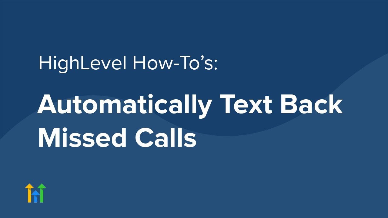 How To Auto-Text Back Missed Calls - YouTube