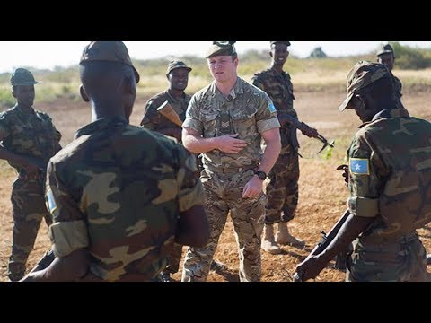 British Army help Somali National Army fight back against militants
