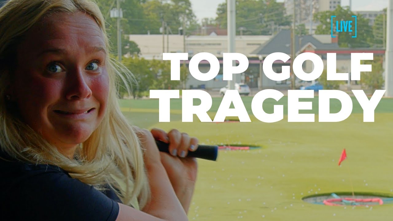 Two Terrible Golfers Try Top Golf - Jay & Callie Try - YouTube