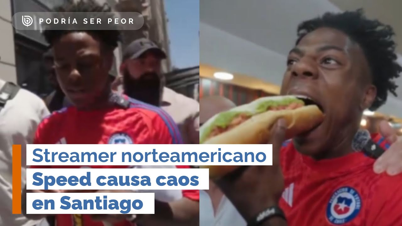 Streamer norteamericano SPEED CAUSA CAOS en SANTIAGO (RD) - YouTube