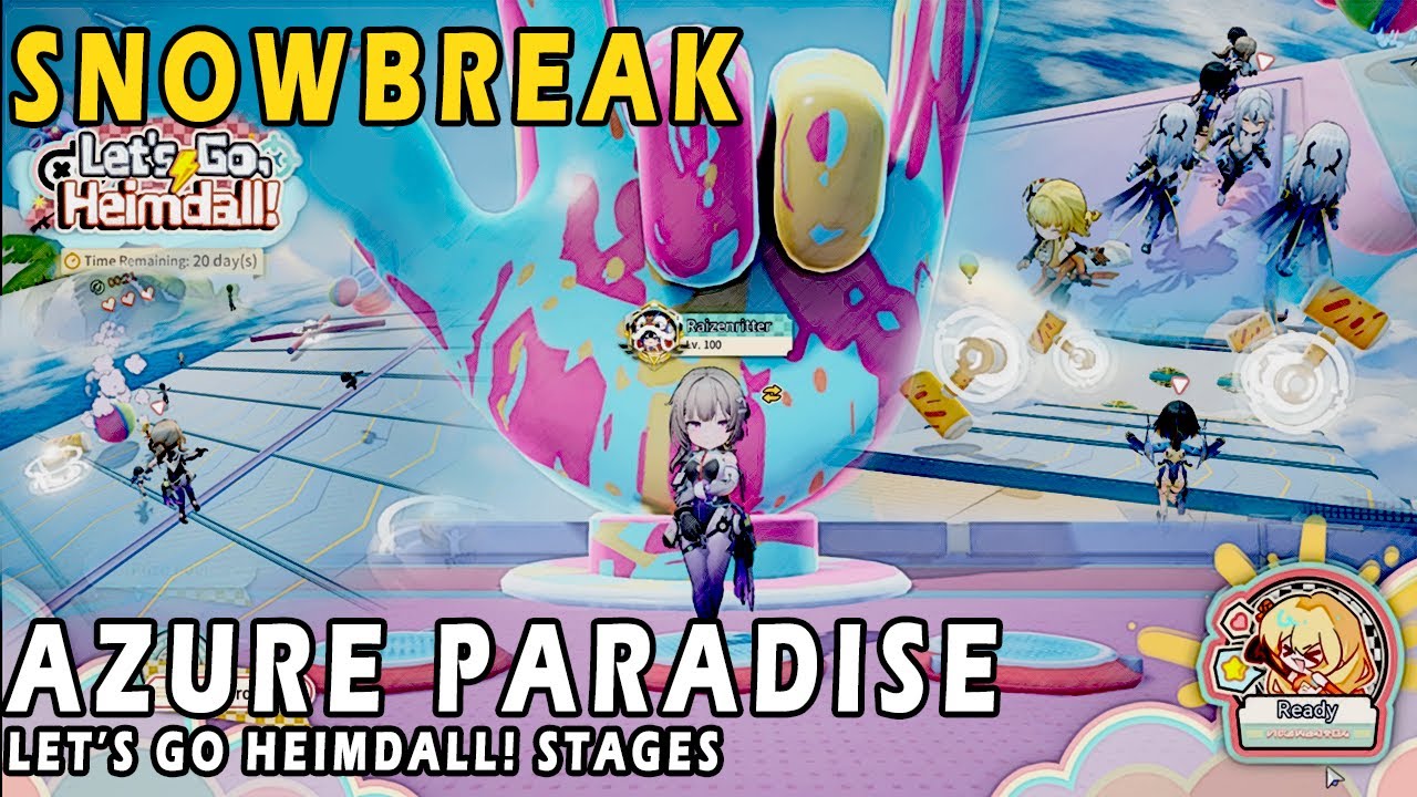 Azure Paradise | Let's Go Heimdall! Stages | Snowbreak: Containment ...