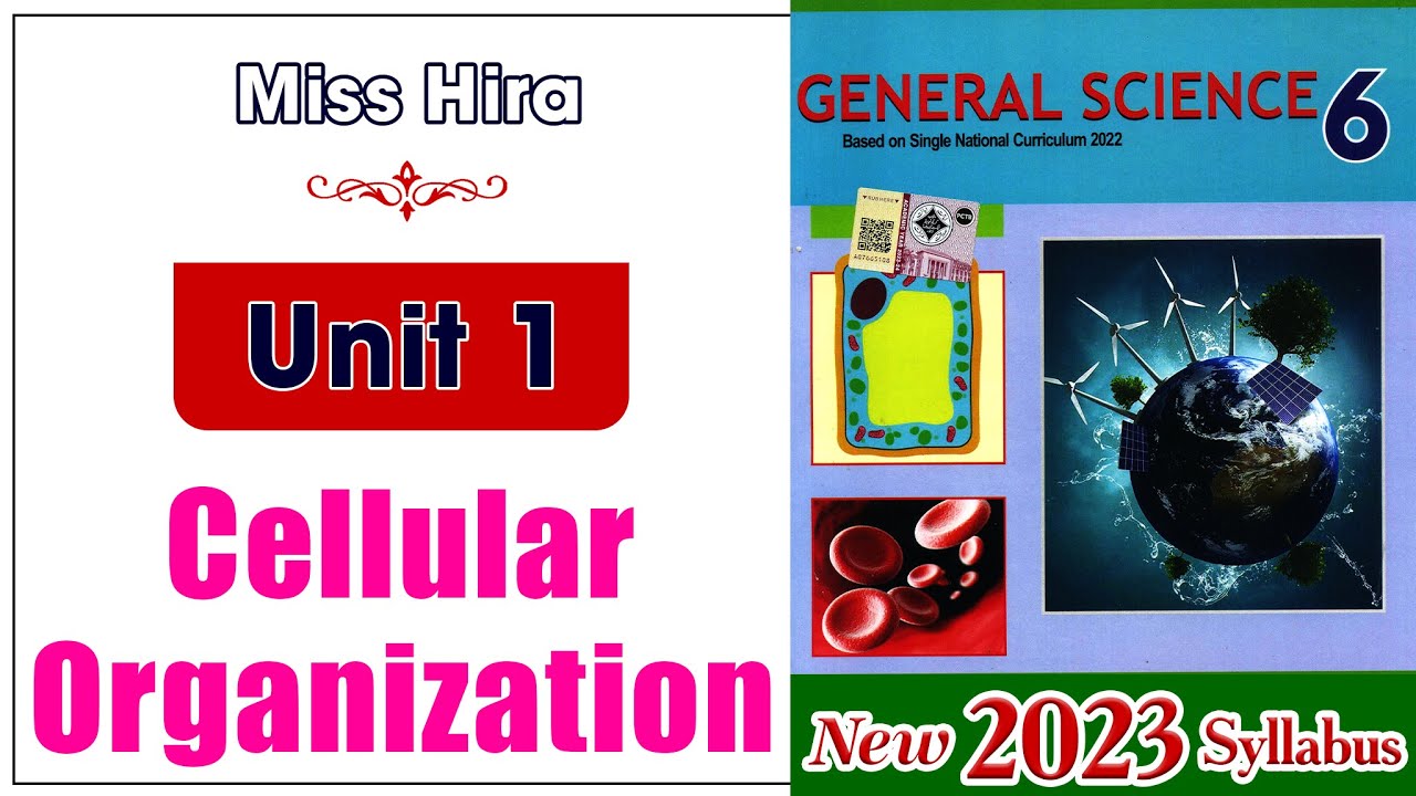 6 Science Unit 1 | Cellular Organization@educationuptoclass12 - YouTube