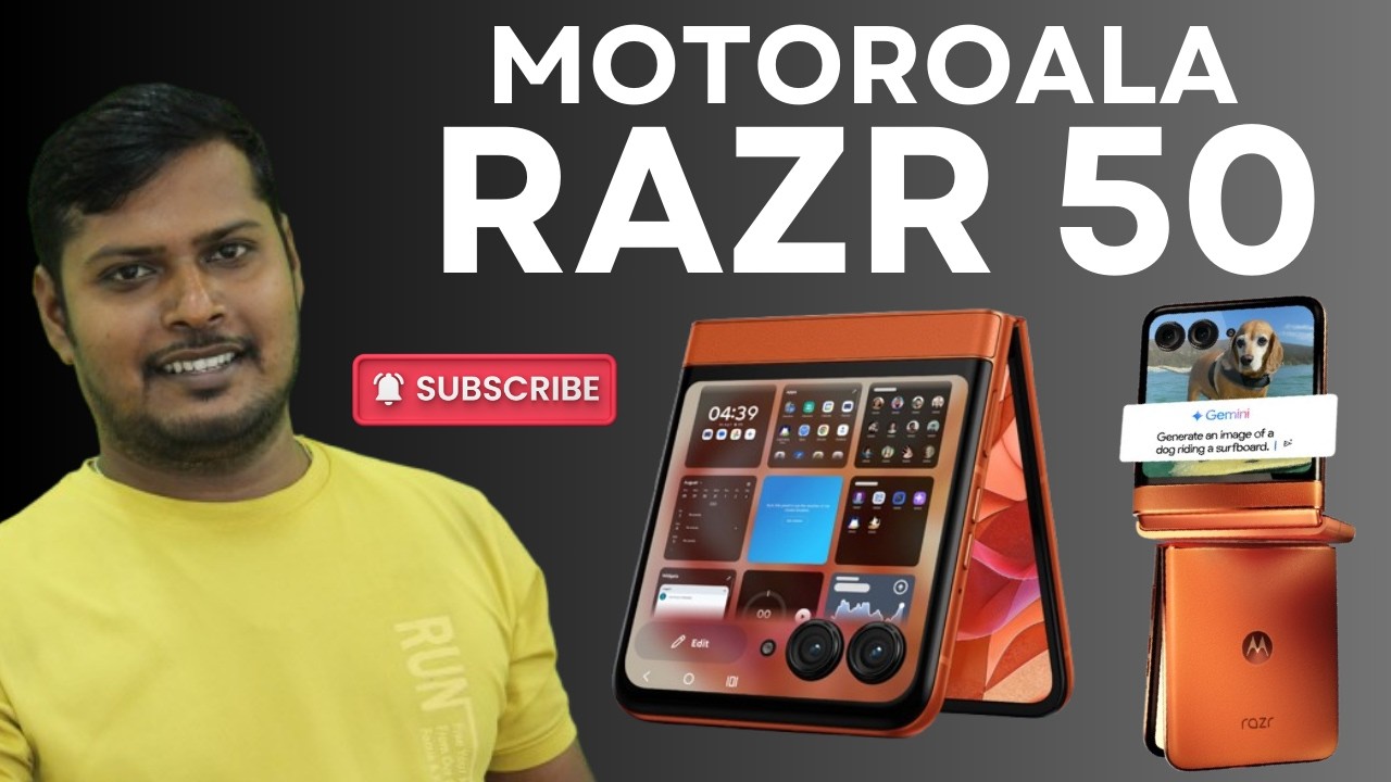 Motorola Razr 50 Unboxing & First Look, मोटोरोला रेज़र 50 Unboxing ...