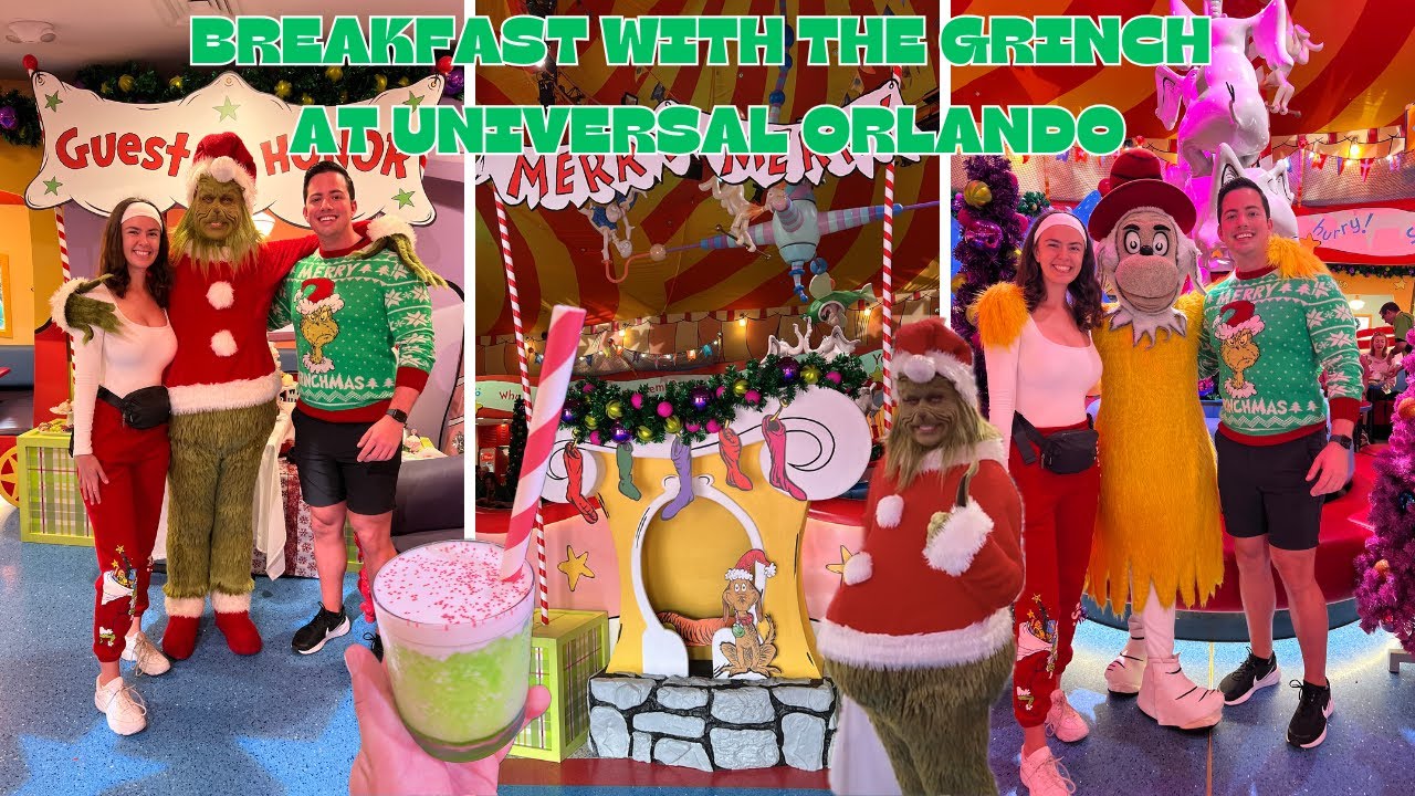 The Grinch and Friends Breakfast Review | BEST Character Dining at ...