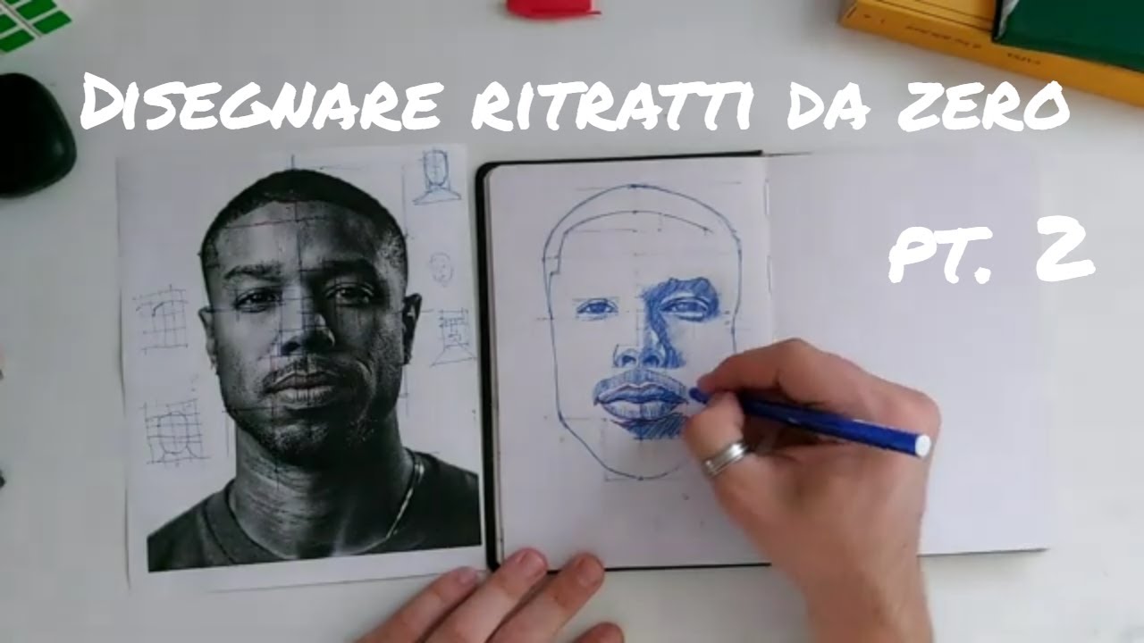 Come Disegnare Ritratti Partendo Da Zero: Pratici Consigli Per Iniziare pt.2 - YouTube